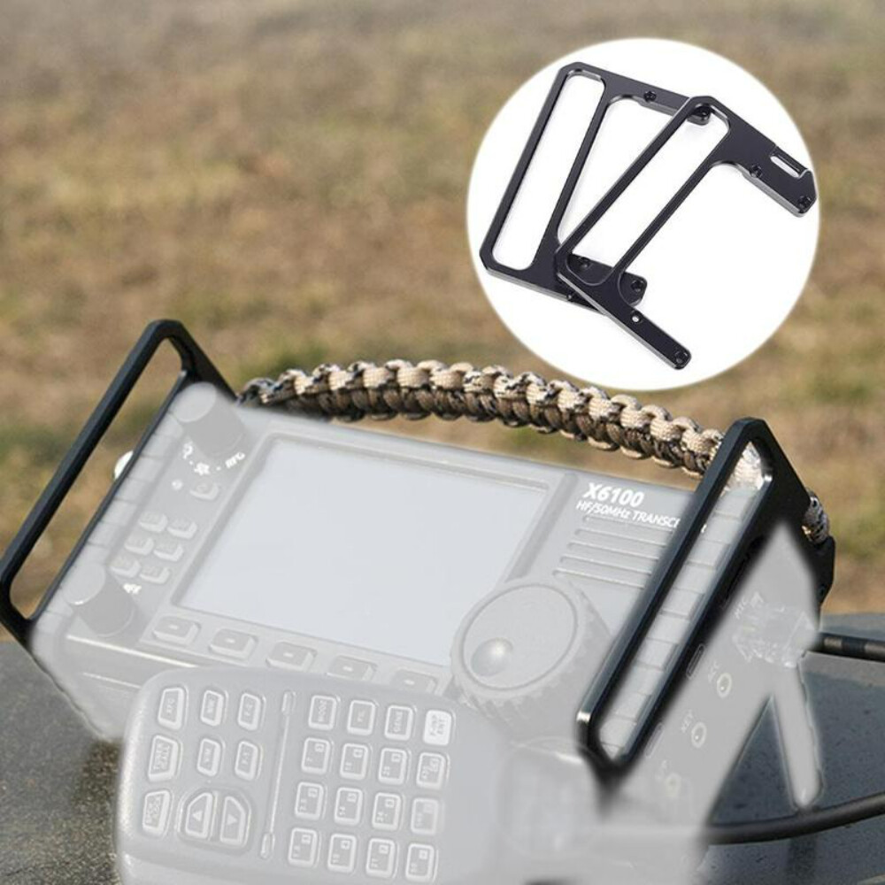 Xiegu X6100 HF Transceiver Side Handle Protective Handle Bracket Mount ...