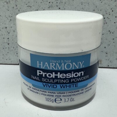Gelish Harmony ProHesion Nail Sculpting Powder Vivid White 3.7 oz | eBay