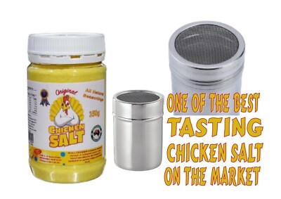 ORIGINAL CHICKEN SALT, PLUS SHAKER ALL NATURAL SEASONINGS 350G JAR ...