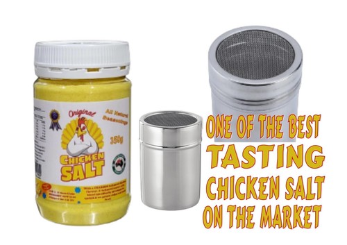 ORIGINAL CHICKEN SALT, PLUS SHAKER ALL NATURAL SEASONINGS 350G JAR ...