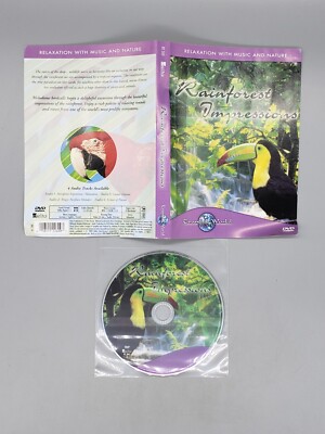 Tranquil World - Rainforest Impressions (DVD, 2002) No Case No Tracking ...