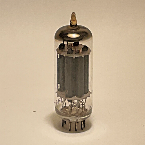 Sylvania? long gray plate 6CG7 white tip Hickok 752 Tested balanced ...