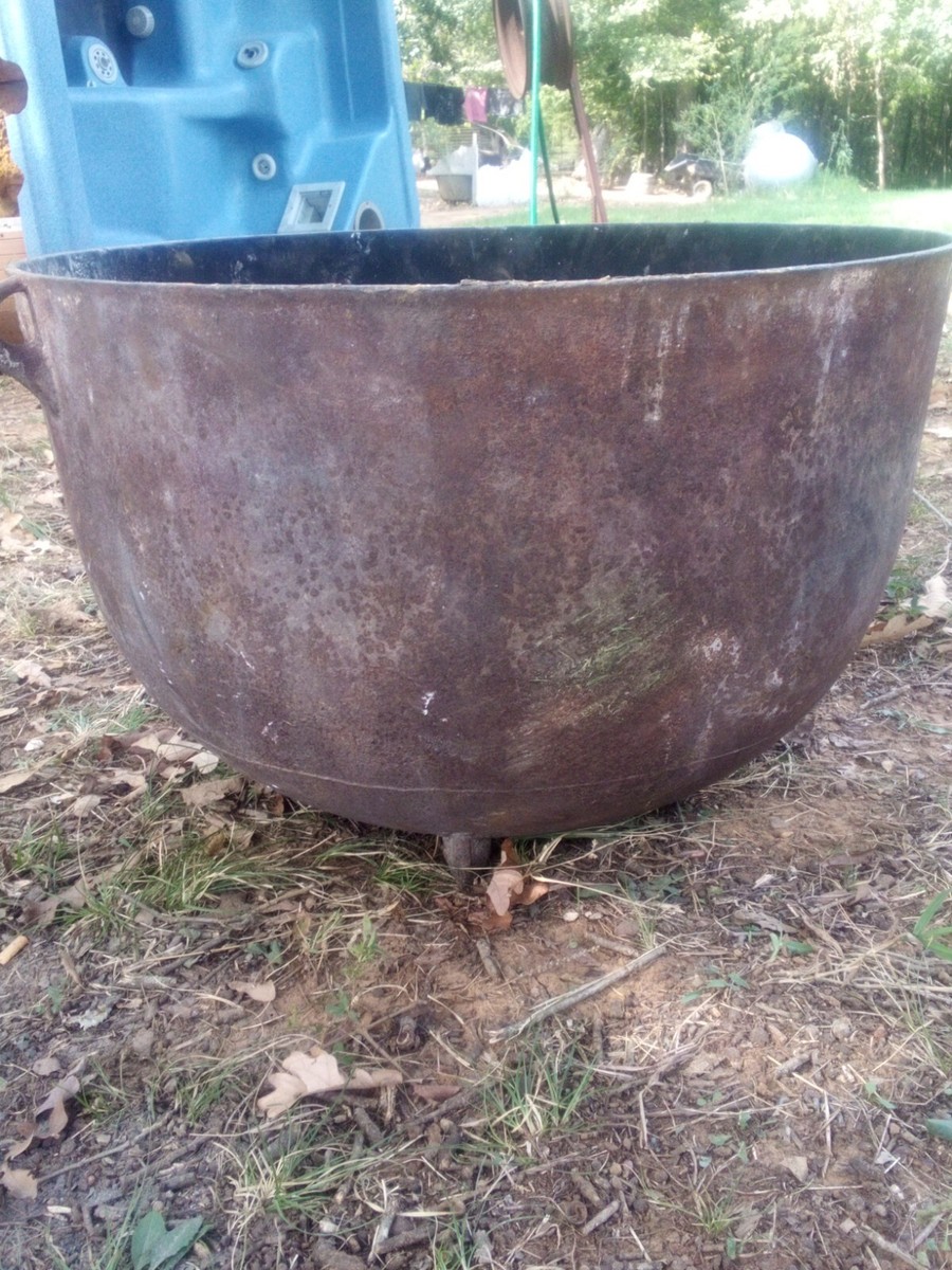 45 Gallon Cauldron Large Cast Iron Cauldron