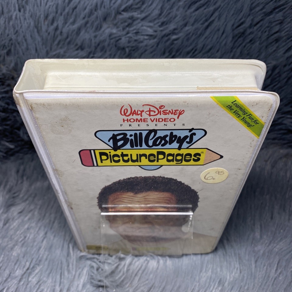Bill Cosby's Picture Pages Volume 1 VHS White Clamshell Walt Disney ...