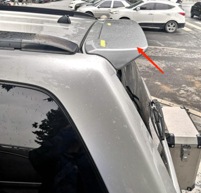 ABS Silver Tail Rear Spoiler Wings B For 2006-2013 Suzuki Grand Vitara ...