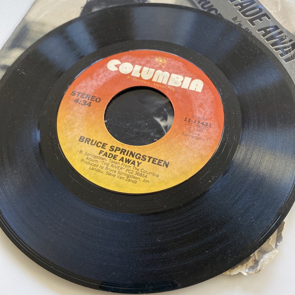 Bruce Springsteen - Fade Away 7” 45 Picture Sleeve (1981) | eBay