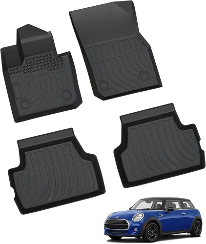 Floor Mats for 2014-2024 Mini Cooper Hardtop 2 Door 3D TPE Rubber ...