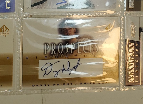 ARKANSAS RAZORBACKS BASEBALL DANNY WRIGHT SIGNED AUTO CARD #1 | eBay