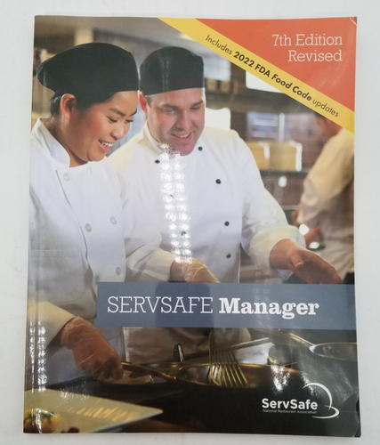 SERVSAFE Manager 7th Edition Revised Textbook 2022 FDA Food Code NO ...