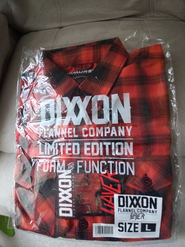 SLAYER Dixxon HELL AWAITS - LARGE - BNIB - SOLD OUT!! | eBay