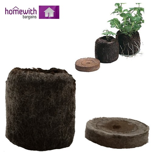 JIFFY-7 Peat Compost Plug Seed Starter Grow Propagation Pellets 41 x ...
