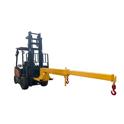 Boom Lift Forklift Jib Fork Mounted Crane Jib Forklift Crane Attachment ...