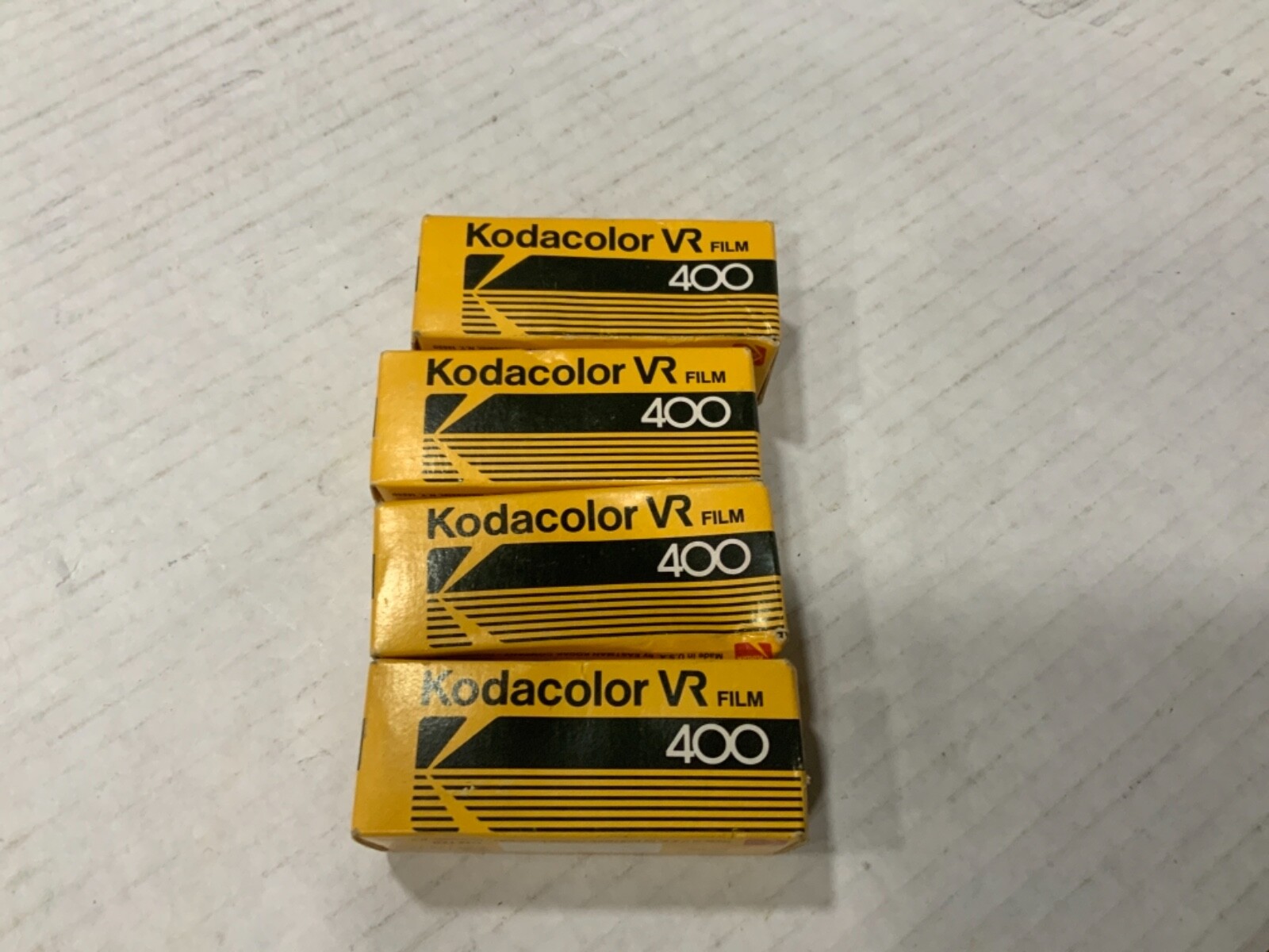 Vtg Kodak KODACOLOR VR FILM 400 CM 120 Rare NOS Sealed Box - 4 Rolls ...
