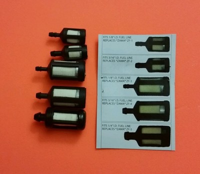 Fuel filter assortment kit small engine chainsaw trimmer blower 2 cycle ...