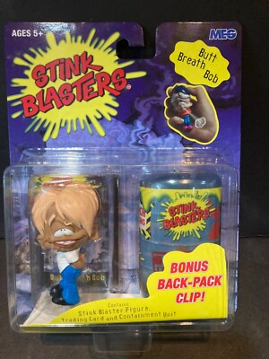 Stink Blasters BUTT BREATH BOB Smellville 2002 BRAND NEW & FACTORY ...