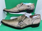 Authentic Vincent Loafers Snakeskin Python Skin Leather Size 10 US 44 ...