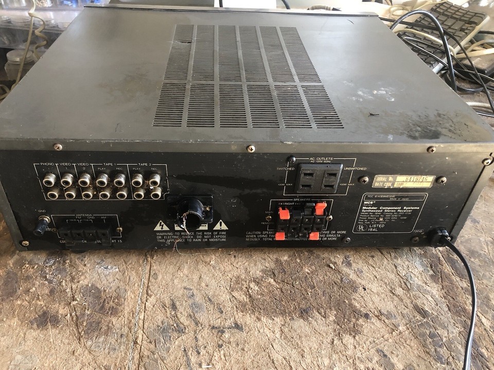 VINTAGE MCS SERIES 3246 DIGITAL SYNTHESIZED RECEIVER | eBay
