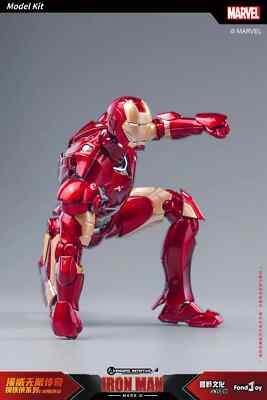 Fondjoy 1:12 Marvel Iron Man Assembly Models Kit Action figures MK1 ...