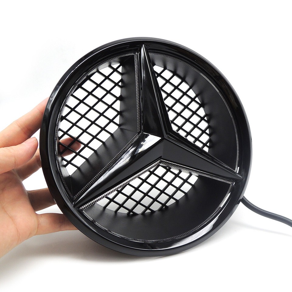 Illuminated Led Front Star Emblem Logo Light For Mercedes-Benz W204 C ...