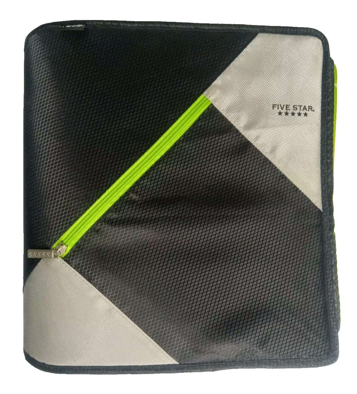 Mead Five-Star Zipper Cover 3 Ring Binder with Interior Zipper Pouch No ...