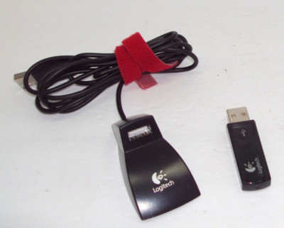 Logitech C-UAY59 USB Wireless Receiver P/N 810-000272 with Extender ...