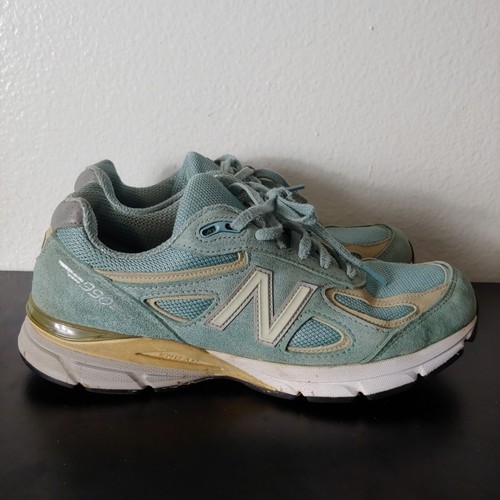 New Balance 990 v4 Women's Athletic Sneakers Running Shoes Blue Size 9. ...