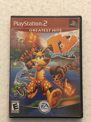 Ty the Tasmanian Tiger PS2 PlayStation 2 - Game and Case - Free ...