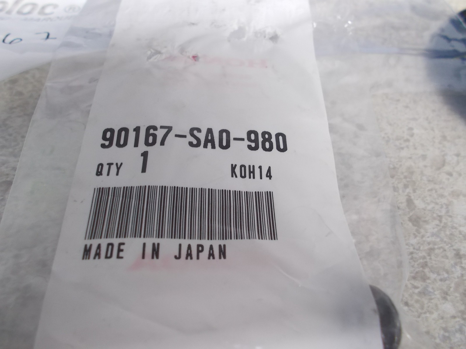 NOS OEM Honda Flange Cap Nut (5mm) 1983-2008 CB1100 CBR1100 GL1500 ...