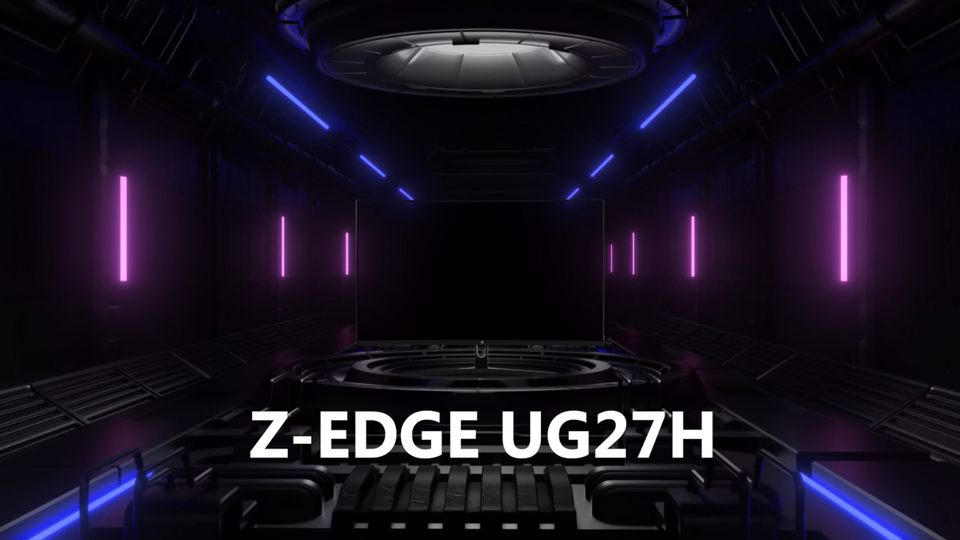 Z-EDGE 27" 1080P 300Hz 1ms Ultra-Slim Bezel Curved Gaming Monitor ...