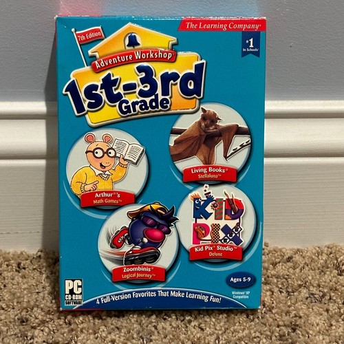 Adventure Workshop: 1st-3rd Grade 7th Edition (PC, 2006) for sale ...