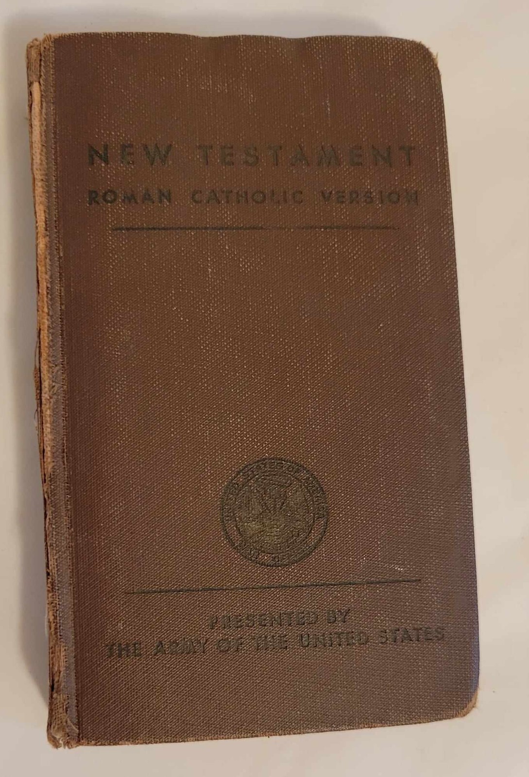 1941 WWII Official Military New Testament Bible very Rare | eBay