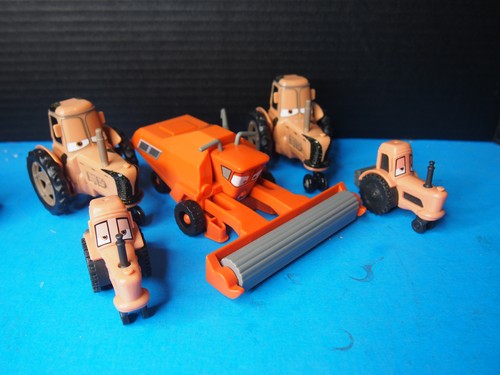 5 PCS Disney Pixar Cars Tractors McQueen Film Farm | eBay