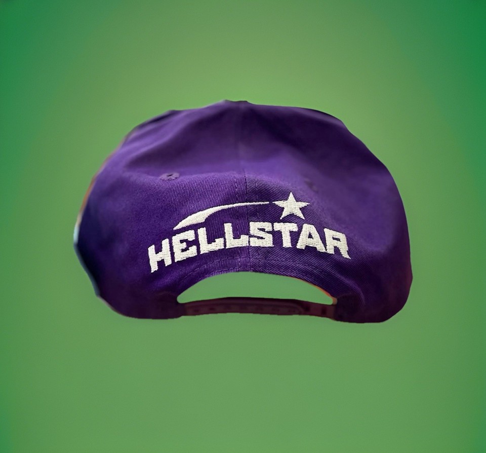Hellstar OG Logo SnapBack Purple Hat | eBay