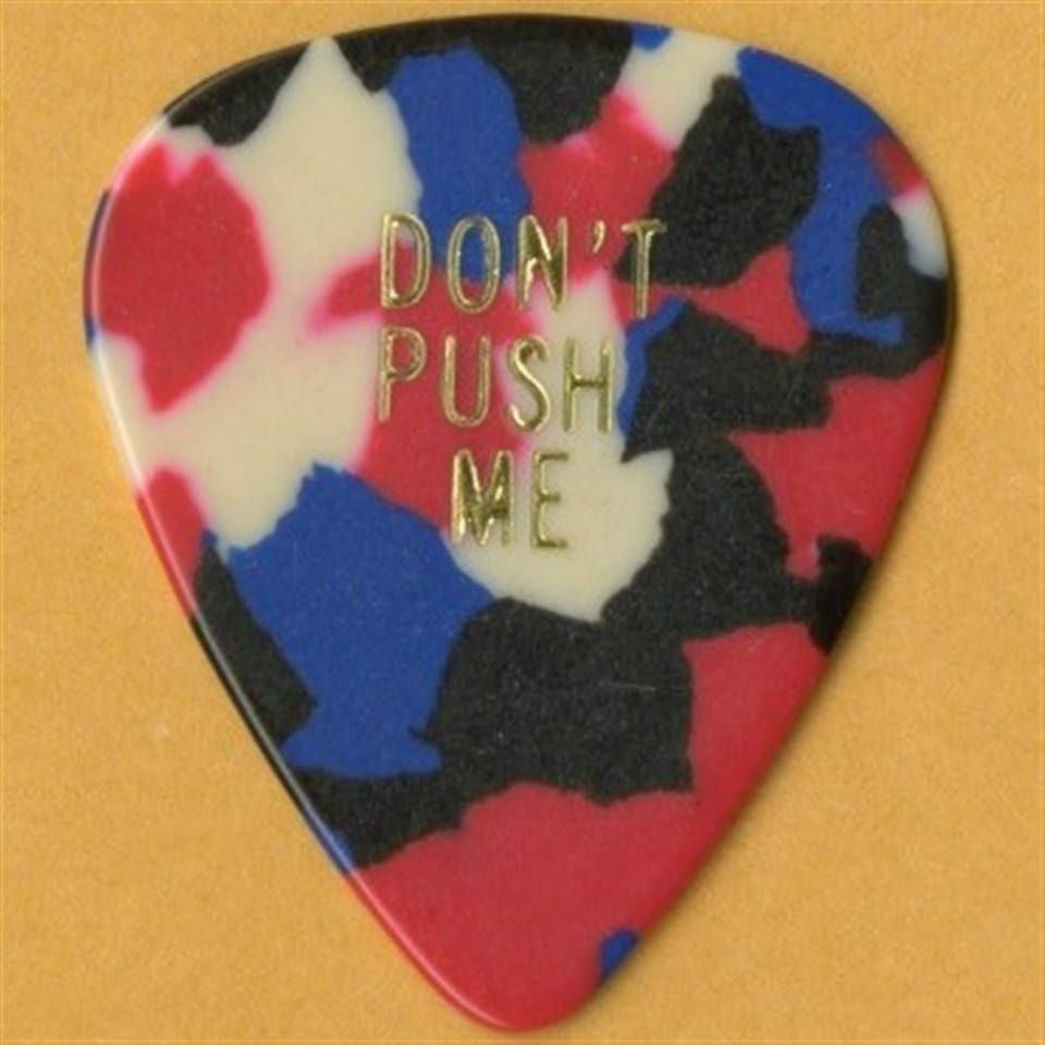 Anthrax 1991 Persistence of Time tour Dan Spitz "Don't Push Me" Guitar ...