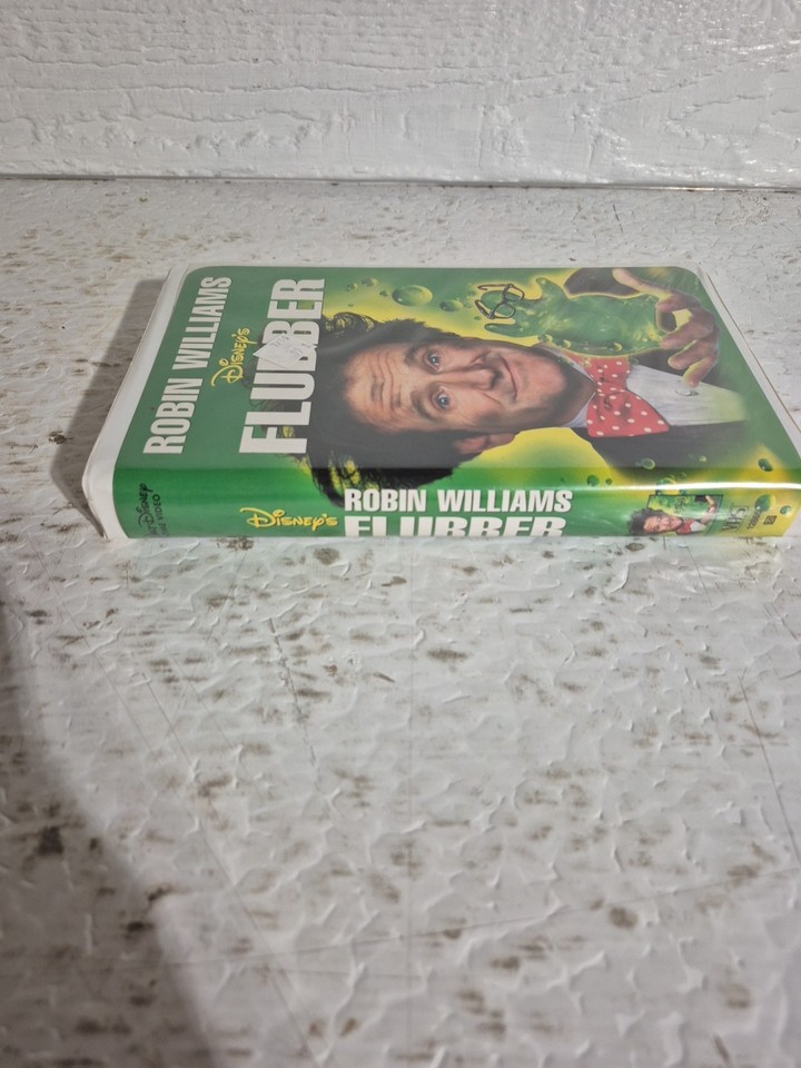 Flubber (VHS, 1998) Disney Robin Williams Vintage VHS Comedy | eBay