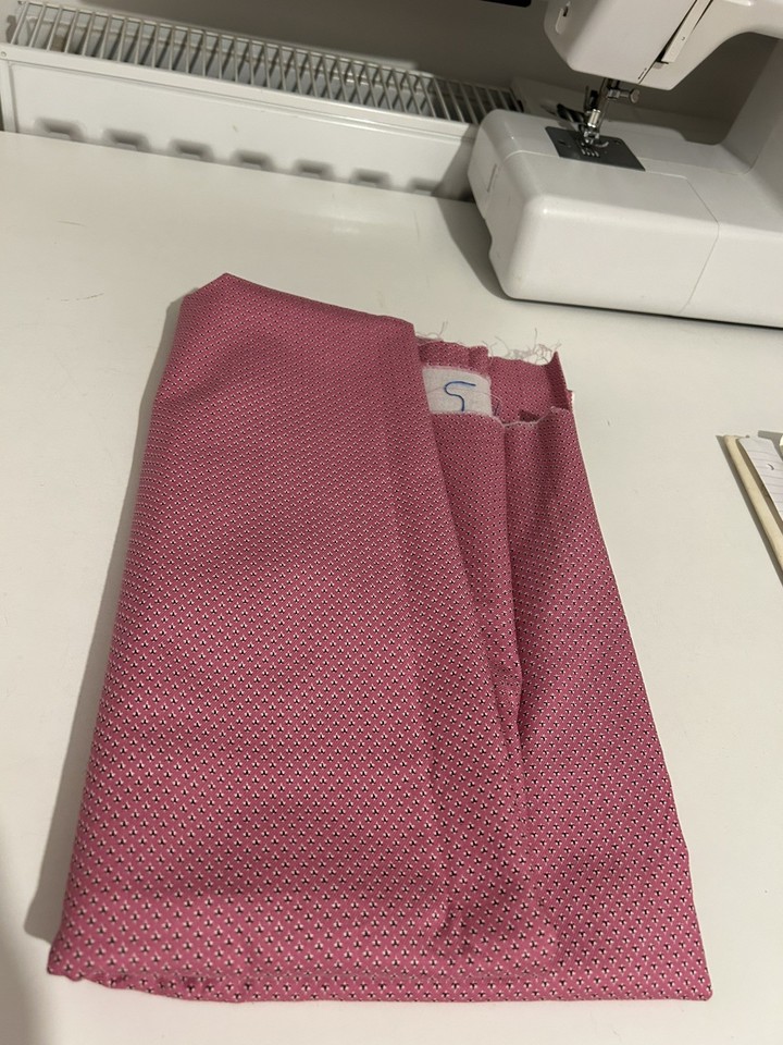 Pink Print Fabric 1.3 Metres | eBay UK