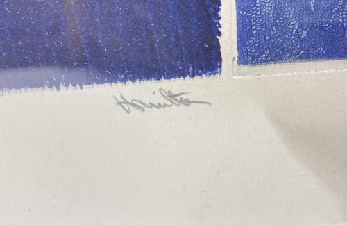 Night Music Numbered Print 5/20 by Hamilton Signed. Matted & Framed | eBay