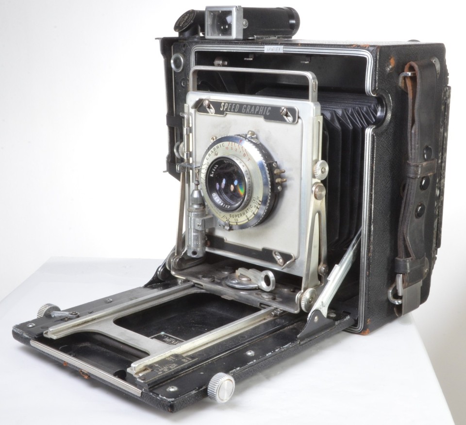 Graflex Pacemaker Speed Graphic 4x5 w/127mm f4.7 Ektar-AS IS-READ | eBay