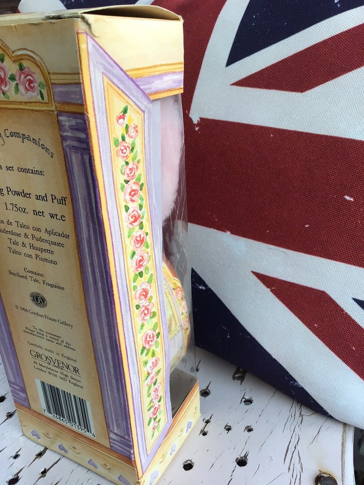 Vintage Country Companions Dusting Powder Talc & Puff New Old Stock ...