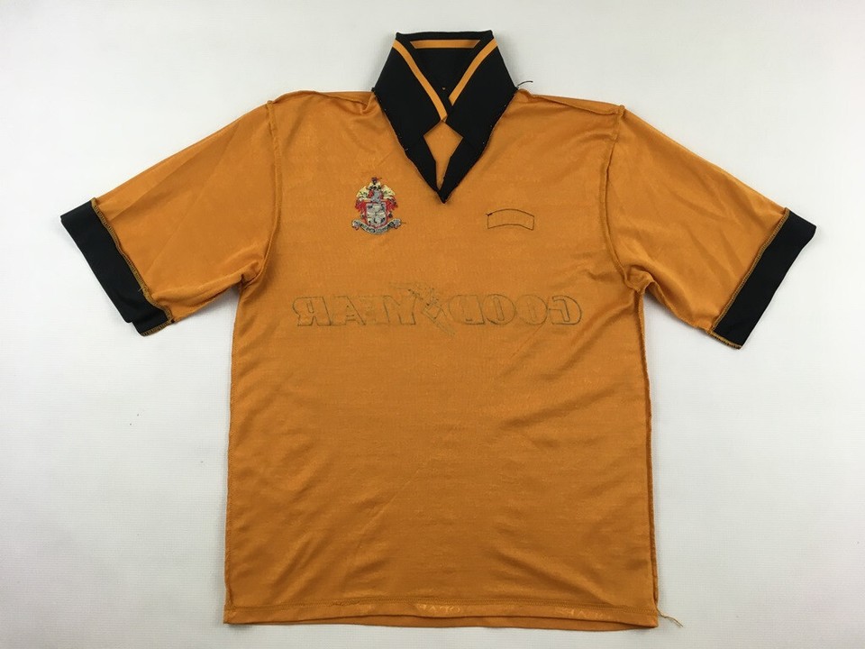 Wolverhampton Wolves 1995 1996 Goodyear shirt jersey Nutmeg 1990s ...