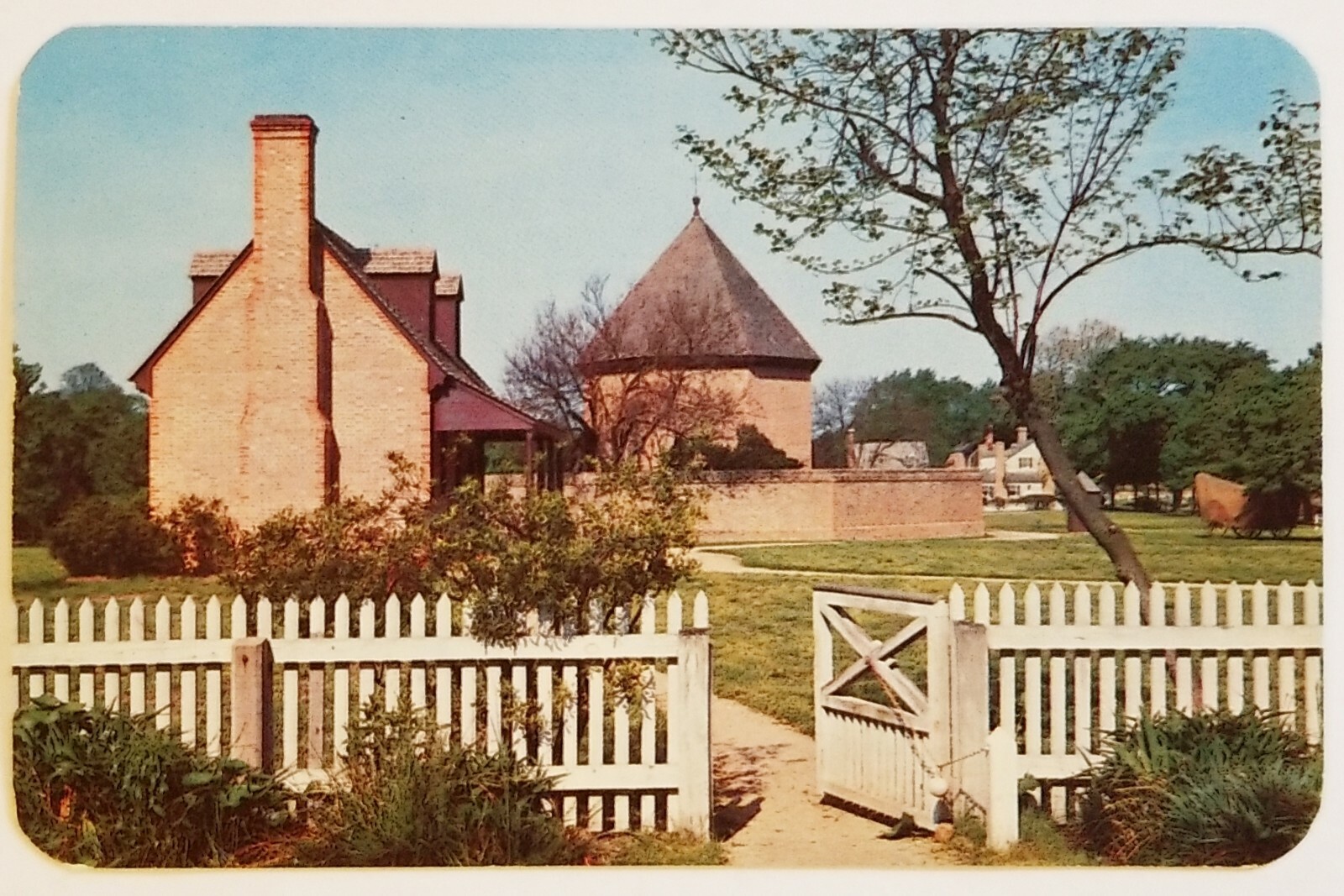 Powder Magazine Williamsburg Virginia Postcard military Confederate ...