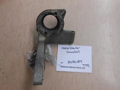305084 OMC Johnson Evinrude 1960 40hp electric starter bracket T79 | eBay
