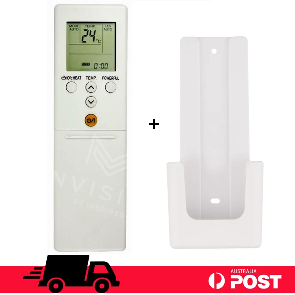 Replacement Fujitsu Air Conditioner Remote Control AR-REF3E + WALL ...