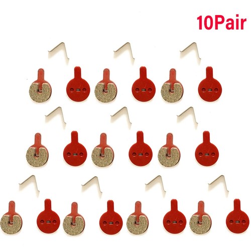 10 Pairs Resin MTB Bicycle Disc Brake Pads Bike Brake Pad Replacement ...