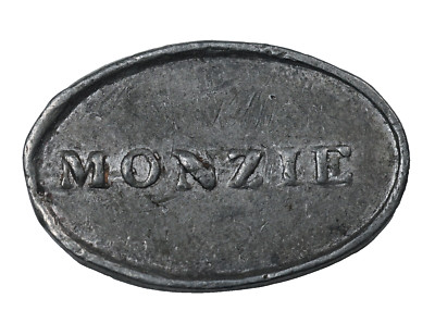 Scotland 1838 Perthishire Monzie Church Communion Token Burzinski-4972 ...