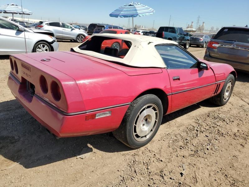 86 CORVETTE C4 OEM LEFT FRONT WHEEL DIRECTIONAL 16x8-1/2 FACTORY ...