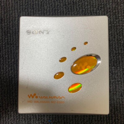 SONY MZ-E520 MiniDisc Portable MDLP Player Walkman Orange Good GP | eBay