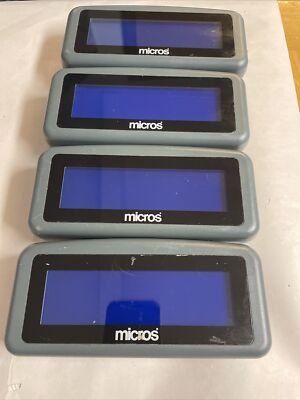 Lot 4 Micros Rear LCD Display 400801-001 For WS5 WS5A POS System @MB180 ...