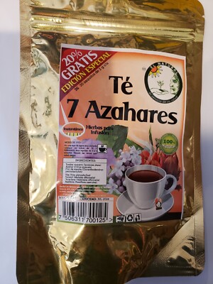TE 7 AZAHARES TEA SEVEN BLOSSOMS 30 bags 100% Natural "Insomnia,Nervios ...