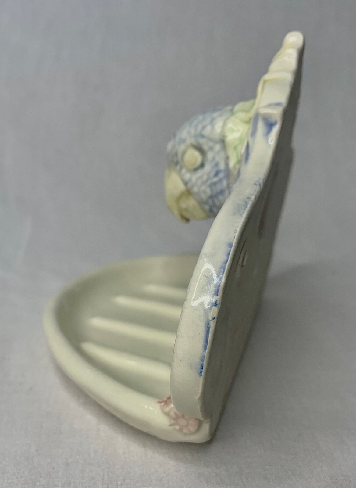 VTG 80s 90s TAP Tacoma Art Pottery David Keyes Bird Soap Dish Holder ...